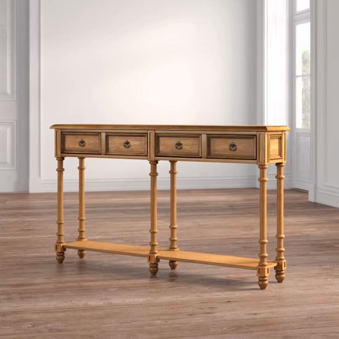 French Country-Inspired Belichick Console Table – Masdio